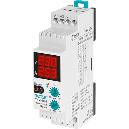 Digital overcurrent relay with overvoltage protection TRM-30M – PELEK_IT